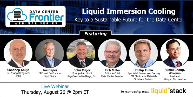 WEBINAR: Liquid Immersion Cooling: Key to a Sustainable Future for the ...
