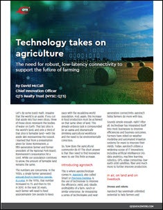 Technology Takes on Agriculture — the Role of Agrotech and Data Centers ...