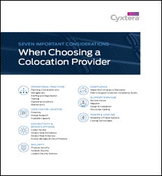 Seven Important Considerations When Choosing a Colocation Provider ...