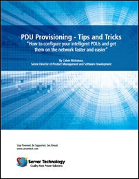 PDU Provisioning: How to Configure Your Intelligent PDUs and Get Them ...