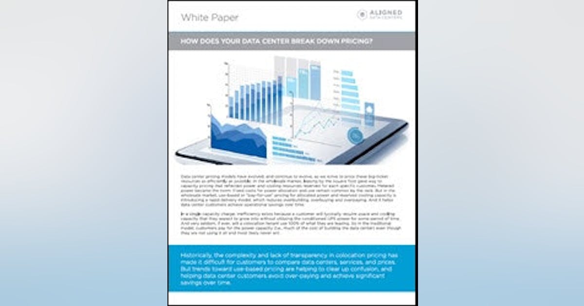 Data Center Pricing Models | Data Center Frontier Data Center Pricing Models | Data Center Frontier