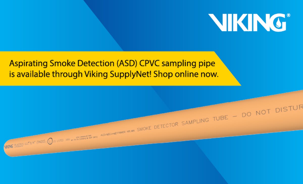 Aspirating Smoke Detection (ASD) CPVC Sampling Pipe | Data Center Frontier