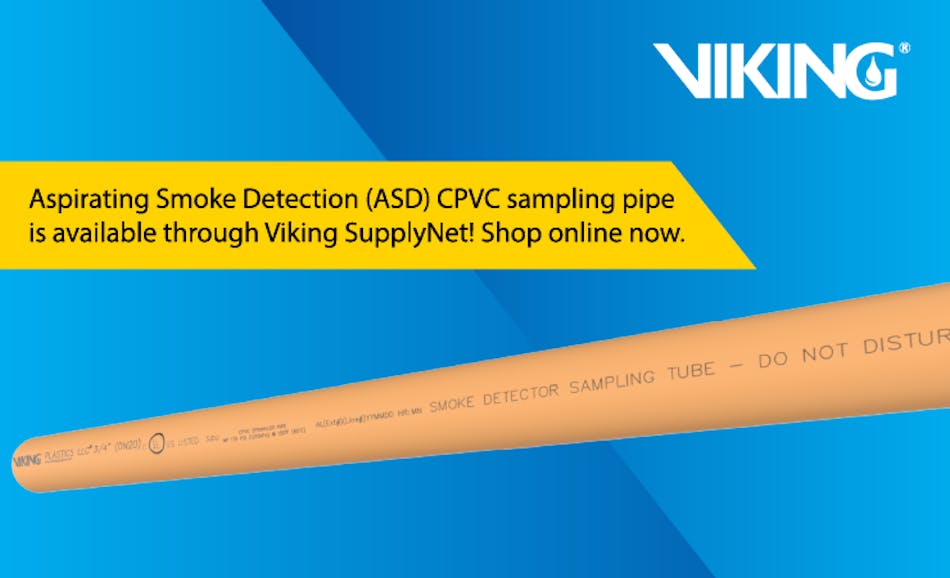 Aspirating Smoke Detection (ASD) CPVC Sampling Pipe | Data Center Frontier